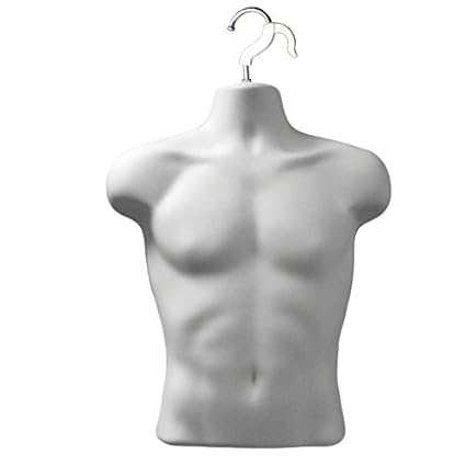 Amazon.com: White Male Torso Form: Industrial & Scientific