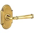 EMTEK #8 Rosette Privacy Set with Matching Finish Merrimack Lever ...