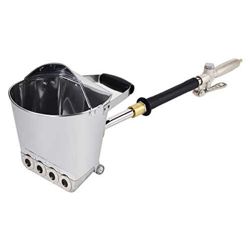 Ouya 4 Jet Plaster and Stucco Sprayer Pneumatic Cement Mortar Gun with ...