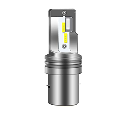 EverBrightt BA20D H6 H4BS LED Motorcycle Headlight Bulb Hi/Lo Beam S2 ...