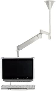 Amazon.com: Long Reach LCD Ceiling Mount with Monitor Back Cable Cover ...