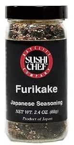 Amazon.com : Sushi Chef Furikake Japanese Seasoning, Single 2.4oz Jar ...