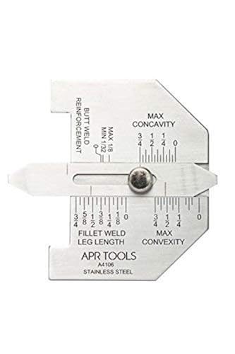 APR SUPPLIES Automatic Welding Gauge Stainless Steel Automatic Weld ...