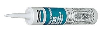 White Dow Corning 995 Silicone Structural Sealant - 12 Tubes (Case ...