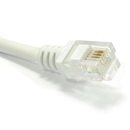 kenable ADSL 2+ High Speed Broadband Modem Cable RJ11 to RJ11 15m (~50 ...