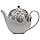 Denby/Monsoon Cosmic Teapot, 1.25L: Amazon.co.uk: Kitchen & Home