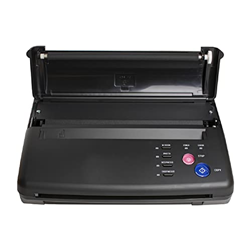 Tinsay Pro Black Tattoo Transfer Copier Printer Machine Thermal Stencil ...