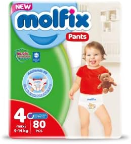 Molfix pants anatomic-fit 80 pieces maxi size 4 price in Egypt | Amazon ...