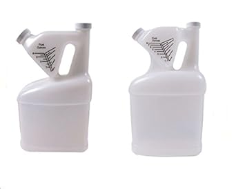 Tip N' Measure Containers 1/2 US Gallon and 1 US Gallon Combo (Bundle ...