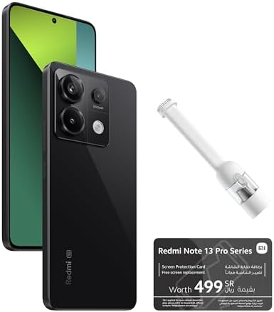 Redmi Note 13 Pro 5G Dual Sim Midnight Black 12GB RAM 512GB 5G - Global ...
