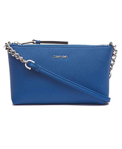 Calvin Klein Blue Purse. Calvin Klein Hayden Key Item Saffiano Top Zip ...