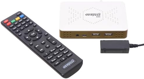 Go Speed 444 HD Digital Receiver Multi Language Menu Supported TV/Radio With Remote Control And ...