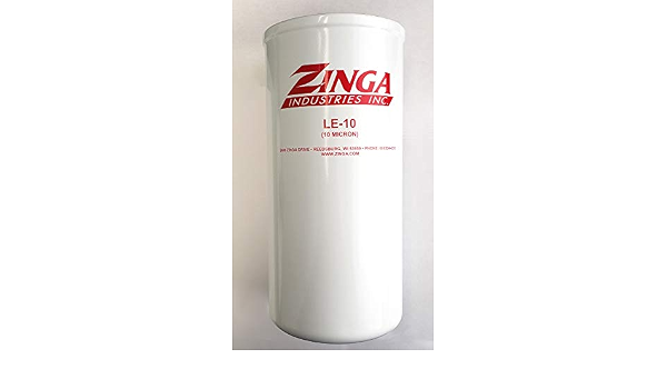 High quality Zinga Hydraulic Filter Element LE-10AZ 10 Micron Spin-On ...