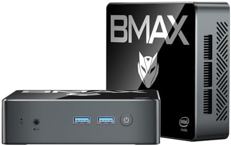Bmax B4 Mini PC Intel Alder Lake N95(up to 3.4 GHz), 16GB RAM 512GB M.2 ...
