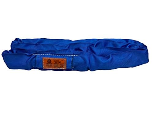 Power Lift PL7x24' Blue Polyester Round Sling (21,200 lb. Vertical ...