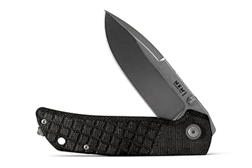 MAXIMO Titanium Frame Lock Folding EDC Pocket Knife, M390 Steel Blade ...