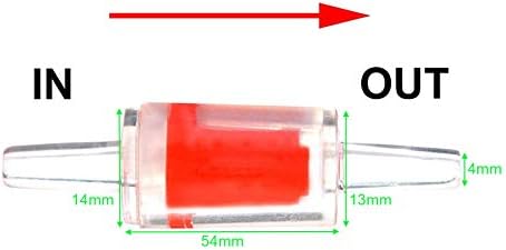Greluma 15 Pcs Aquarium Air Pump Check Valves Plastic One Way Non ...