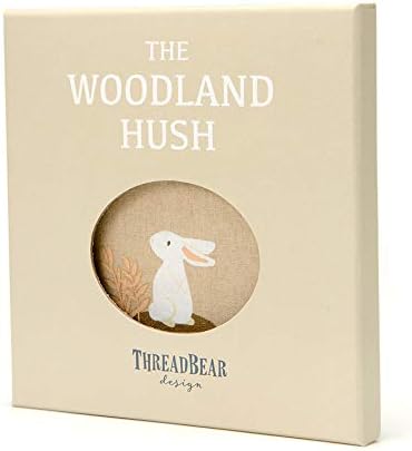 ThreadBear Design The Woodland Hush Cloth Rag Book With Illustrated ...