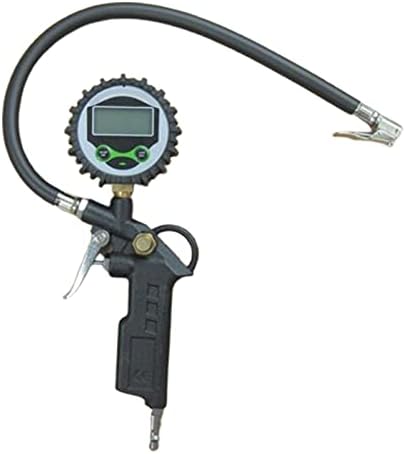 Digital Pressure Gauge LCD Display Air Tire Inflating Inflator Digital ...