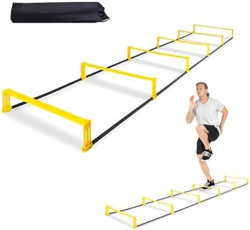 سعر QSHOP Ultimate X Speed and Agility Ladder 2 in 1, Speed Hurdles ...