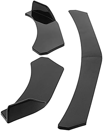 Ejoyous Universal Front Splitter, Black Universal Front Bumper Lip Chin ...