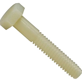 Amazon.com: The Hillman Group 59420 1/4-20 X 3-Inch Nylon Hex Bolt, 8 ...
