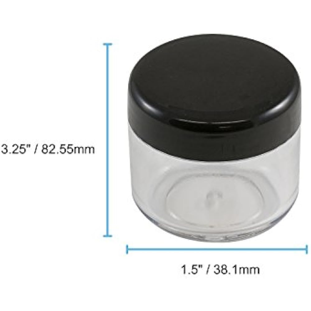 20 Gram Jar 20 Ml 12 Pcs Bpa Free Cosmetic Sample Empty Container ...