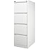 3 Drawer White Steel Filing Cabinet 62D x 47W x 101.5H (cm): Amazon.co ...