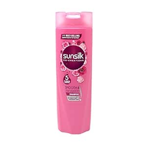 Amazon.com : Sunsilk Pink Smooth & Manageable Shampoo 180ml : Hair ...