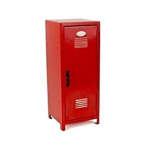 Amazon.com: Red Mini Metal Locker - Childrens Storage: Toys & Games