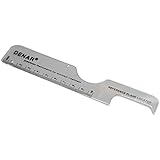 Amazon.com: 3 Pack Flexible Ruler Dentsply Denture Trubyte Millimeter ...