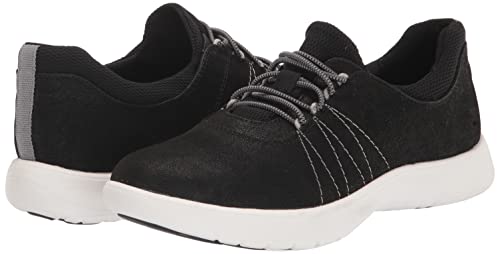 Clarks Womens Adella Stroll Black Walking Shoes Size 7.5 (Narrow ...