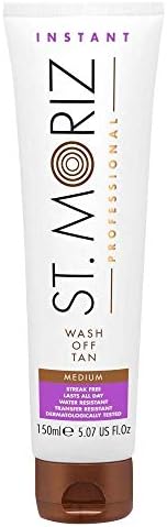 St Moriz Professional Instant Wash Off Tan with Aloe Vera & Vitamin E ...