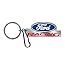 Amazon.com: Pilot KC021 Chrome Key Chain - Ford: Automotive