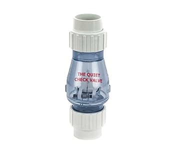 1-Inch PVC Check Valve with Unions (Clear, socket): Amazon.com ...