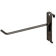 Amazon.com: 6" Inch Black Wire Grid Hook for Gridwall, Case of 100 ...