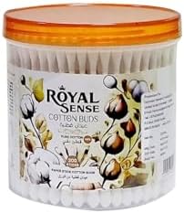 Royal Sense Cotton Buds with Paper Sticks 200-Piece price in UAE ...