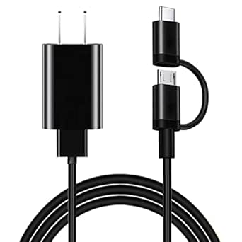 Amazon.com: Micro USB C Wall Charger Adapter Fit for JLab Go Ai/Pop ...