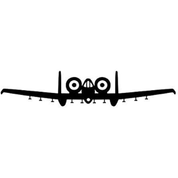 Amazon.com: Slap-Art A10 Thunderbolt II Plane Warthog Vinyl Decal ...