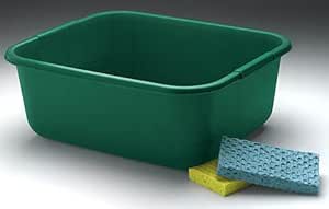 Amazon.com - Rubbermaid Hunter Green Dishpan 11.4 Qt. - Kitchen Storage ...