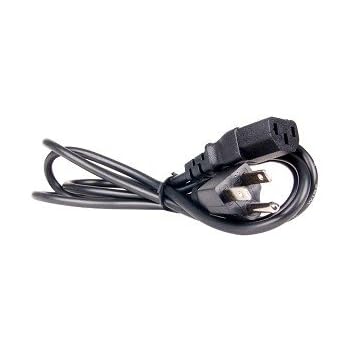 Amazon.com: 6' Standard US Computer Power Supply Cord (Black ...