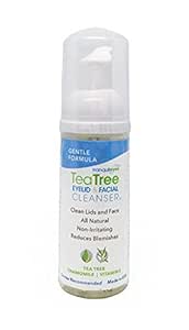 Amazon.com: Gentle Formula Tea Tree Eyelid and Facial Cleanser (50 ml ...