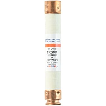 Mersen TRS60R 600V 60A 5 0.5X1 1/16 Time Delay Fuse, 10-Pack ...