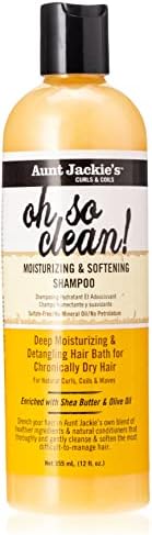 AUNT JACKIE'S OH SO CLEAN MOISTURIZING & SOFTENING SHAMPOO 12oz price ...