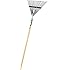Amazon.com : Truper 30480 Tru Tough Steel Leaf Rake, 24-Inch Head, Wood ...