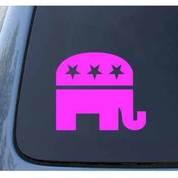 Amazon.com: REPUBLICAN ELEPHANT - Politics - Car, Truck, Notebook ...