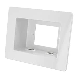 Wall Plate Recessed Box for Power Point Outlet + Clipsal Type AV ...