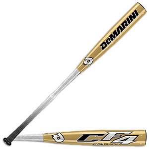 Amazon.com : DeMarini CF4 Black Baseball Bat - Men's ( sz. 33, -3OZ ...