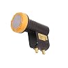 Twin Output Universal Ku Band Dual Low Noise Block LNB for FTA Free TV ...