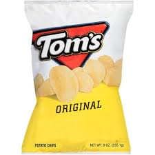 Amazon.com: Tom's Snacks Potato Chips 8.5oz Bag (Pack of 3) Choose ...